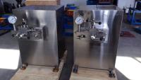 China 220V/380V/440V 50HZ/60HZ Milk Processing Types 500L/H Milk Shake Homogenizing Machine for sale