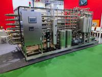 China 380V/440V Inlet Temperature 20-30°C Concentrate Tomato Paste Tube in Tube Sterilizer Machine for sale