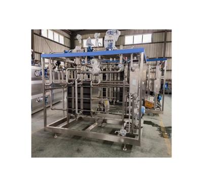 China Farms Yogurt Sterilizer Plate Type Milk Sterilizer with High Capacity 500L-5000L/H for sale