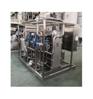 China Farms Yogurt Sterilizer Plate Type Milk Sterilizer with High Capacity 500L-5000L/H for sale
