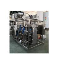 China Customizable 15-30s Sterilization Time Plate Type Milk Sterilizer for Egg Pulp 3.5KW for sale