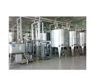 China Fresh Milk Production Plant 1000L/H Coconut Milk Processing Line with Customised Voltage for sale