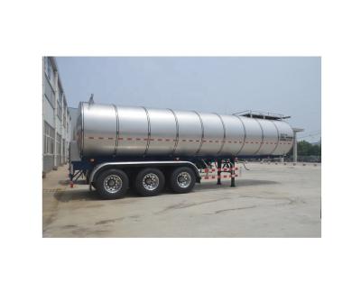 China Long Distance Milk Transport Cylindrical Tank of SUS304/316L with 10000L Capacity for sale