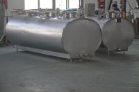 China Long Distance Milk Transport Cylindrical Tank of SUS304/316L with 10000L Capacity for sale