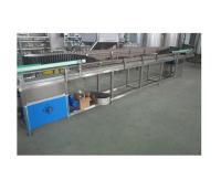 China SUS304/SUS316 Processing PET Bottle Inverter Sterilizer with Conveyor for sale