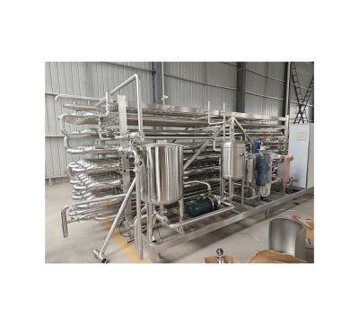 China Compressed Air 0.7MPa 4 Tons Tube In Tube Sterilizer for Mango Pulp - for sale