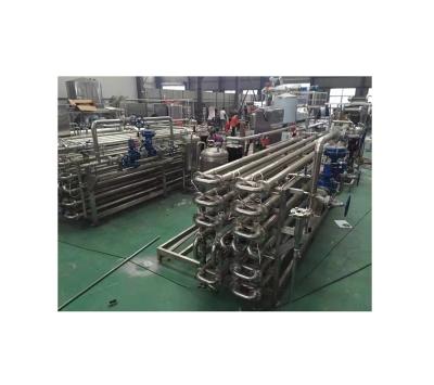 China Tube in Tube Pasteurization Machine for Tomato Paste and Mango Puree Sterilization for sale