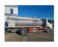China Milk Cooling Tanker Transport Truck for Dairy Farms Application for sale