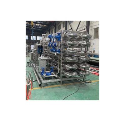 China High Voltage and Full Automatic Tube-in-Tube UHT Sterilizer for Tomato Paste 380V/440V for sale