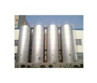 China High Capacity 3500 KG Milk Silo Outdoor Storage Tank at 220V/380V Voltage for sale