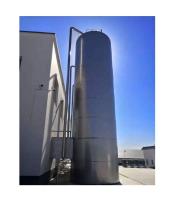 China High Capacity 3500 KG Milk Silo Outdoor Storage Tank at 220V/380V Voltage for sale