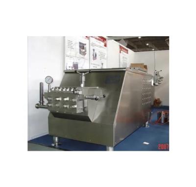China 5000L/H Two Stage Honey Milk Juice Ice Cream High Pressure Homogenizer for sale