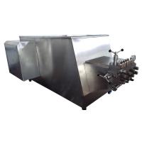 China 400 Bar High Pressure Milk Homogenizer for 4000L/H Industrial Milk Treatment Solutions for sale