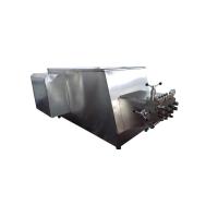 China 400 Bar High Pressure Milk Homogenizer for 4000L/H Industrial Milk Treatment Solutions for sale