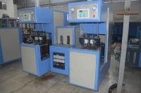 China 0.1-2L Volume Size PET Semi Automatic HZ-880 Mineral Water Bottles Blow Moulding Machine for sale