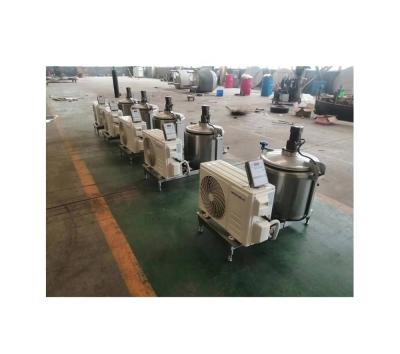 China 50L Fresh Milk Chiller Milk Cooling Tank with Internal Surface Treatment for sale