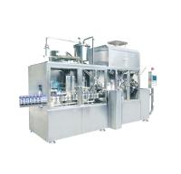 China 23KW Overall Power Fresh Juice Beverage Aseptic Gable Top Carton Filling Machine for sale