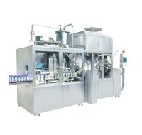 China 23KW Overall Power Fresh Juice Beverage Aseptic Gable Top Carton Filling Machine for sale
