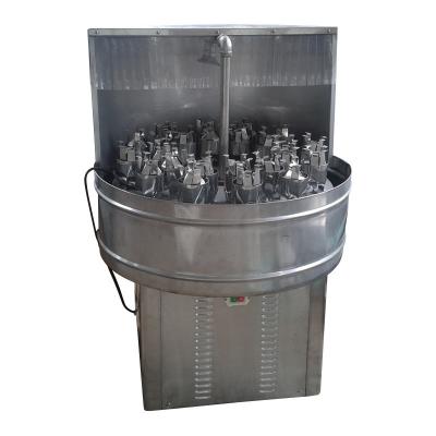 China Glass Packaging Material Semi Automatic 1000B/H PET Water Bottle Cleaning Machine for sale