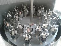 China Glass Packaging Material Semi Automatic 1000B/H PET Water Bottle Cleaning Machine for sale