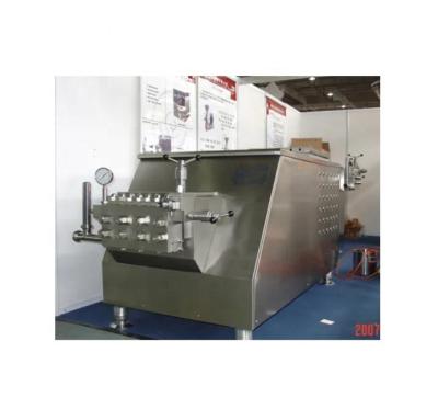China 4000L/H 40mpa Milk High Pressure Homogenizer for Yogurt Production Line for sale