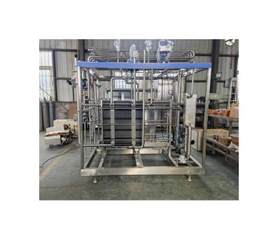 China Electric or Steam Heating Method UHT Sterilizing Machine for Dairy Milk Production Line for sale