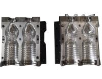 China Blowing Mould for Semi Automatic 500ml Mineral Water Bottle Moulds Made of Aluminium for sale