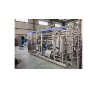 China Stainless Steel 304/316 7.5 Kw Milk Honey Beverage Tubular Type Sterilizing Machine for sale