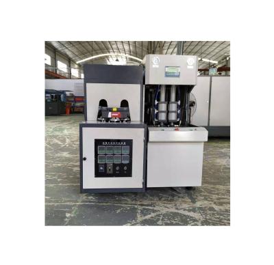 China 18kW Power Semi Automatic 4 Cavities PET Bottle Blowing Machine within 2022 for sale