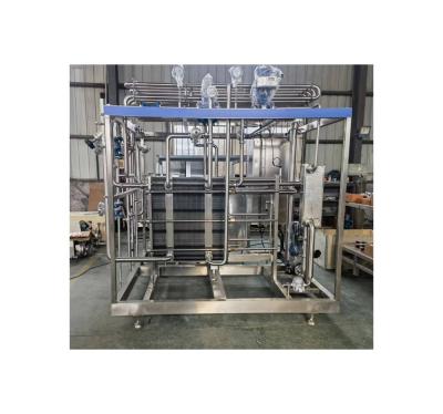 China Polish Plate Uht Juice Sterilizing Machine for Dairy Processing Production for sale