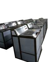 China 1250*950*1210 Semi Automatic 300b/h 3 Barrel Bottle Washing Machine With Decapping Function For 5 Gallon for sale