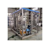 China Polish Plate Uht Juice Sterilizing Machine for Dairy Processing Production for sale