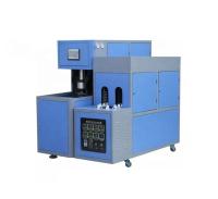 China High Pressure Valve Semi Automatic One Cavity 5L Plastic Wide Neck Jars Blow Moulding Machine with Moulds for sale