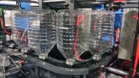 China 5L PET Water Bottle Blowing Machine with Molds Advanced PET Plastic Manufacturing for sale