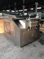 China High Pressure Two Stage Homogenizer 5000L/H for Dairy Milk Homogenization Process for sale