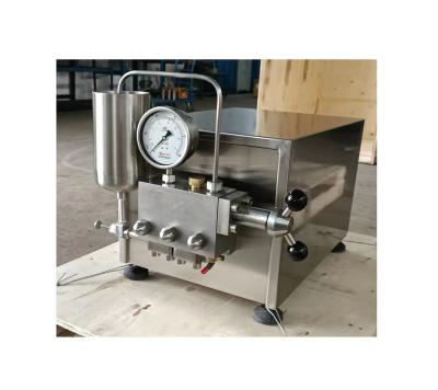 China Mirror Polished Lab Scale Milk Homogenizer for and Performance in Milk Processing for sale