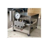 China Mirror Polished Lab Scale Milk Homogenizer for and Performance in Milk Processing for sale