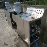 China 5 Gallon Inside Rinsing And Outside Brushing Machine For Glass Packaging 1250*950*1210 for sale
