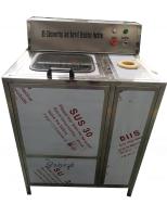 China Function Semi Automatic 20L PET Drum Cap Removing And Washing Machine for Industrial for sale
