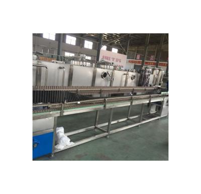 China 800 KG Capacity Automatic PET Glass Juice Sterilizer for Second Sterilization in Line for sale