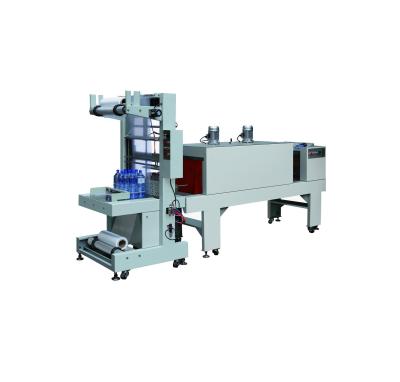 China Wrapping Machine For Semi Automatic Mineral Water Bottle With Heat Shrink Tunnel for sale