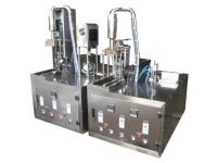 China 500b/h Juice Milk Gable Top Carton Filling Machine for Normal Temperature Storage for sale
