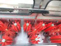 China Water Filling in Bottles Semi Automatic 3 Bottle Type 5 Gallon Bottle Brushing Machine for sale