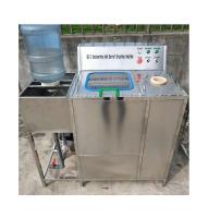 China Beverage Filling SUS304 Stainless Steel 5 Gallon Manual Bottle Washer for sale