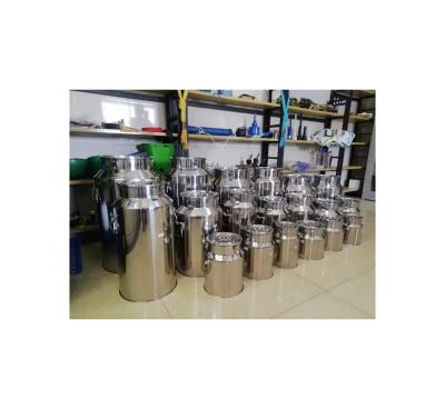 China Silo Stainless Steel Milk Barrel for Food Beverage Transportation for sale
