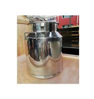 China Silo Stainless Steel Milk Barrel for Food Beverage Transportation for sale