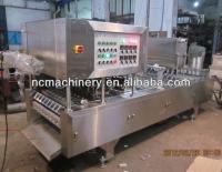 China Convenient Pneumatic Flavored Yoghurt Cup Filling And Sealing Machine for Plastic Cups for sale