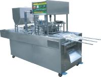China Convenient Pneumatic Flavored Yoghurt Cup Filling And Sealing Machine for Plastic Cups for sale