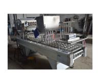 China Fully Automatic Flavored Yogurt Cup Filling And Sealing Machine With 100% Filling Accuracy for sale