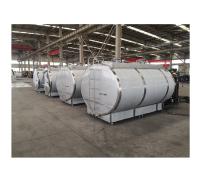 China Stainless Steel Milk Cooling Tank 500 KG Capacity for Milk Processing Plant Equipment for sale